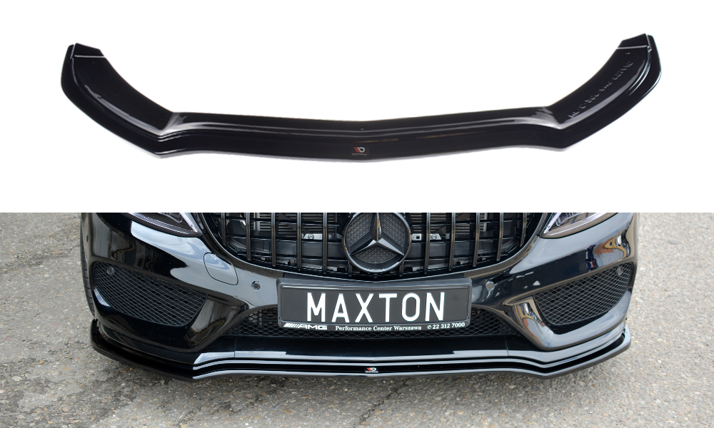 FRONT SPLITTER V.1 MERCEDES- BENZ C43 AMG W205 - AM Performance