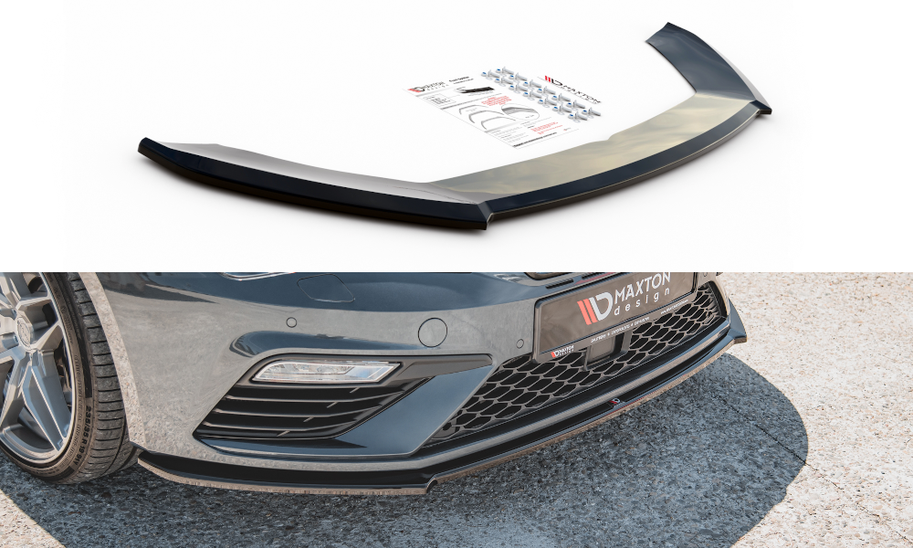 Front Splitter V.4 Seat Leon Cupra / FR Mk3 FL - AM Performance